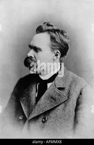 FRIEDRICH NIETZSCHE German philosopher 1844 to 1900 Stock Photo - Alamy