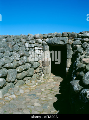 Entrance to Kungagraven (King's Grave or Bredarör burial cist), "Bronze ...