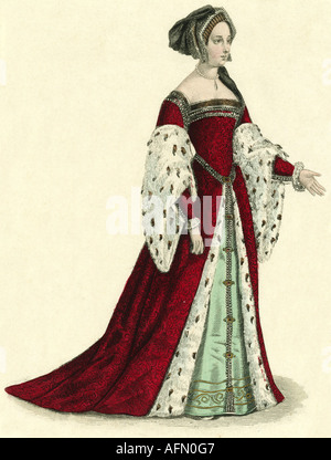 Anne Boleyn Queen of England Stock Photo - Alamy