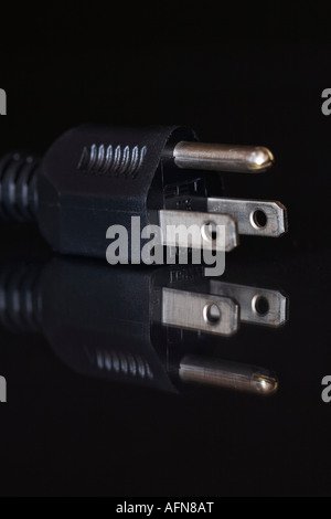 North American 3 pin plug Stock Photo - Alamy