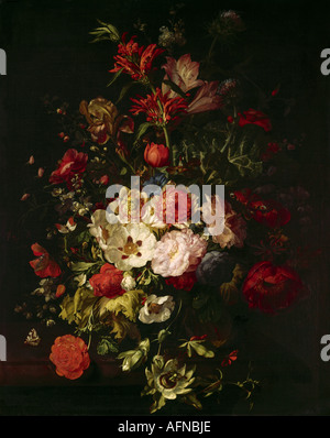 "fine arts, Ruysch, Rachel, (1664 - 12.8.1750), painting, "Rosenzweig ...