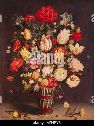 Ambrosius Bosschaert the Elder - Still-Life with flowers - Hallwyl ...