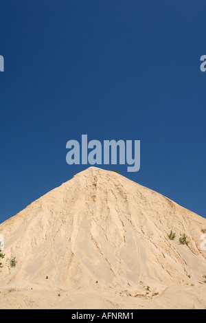 Quarry Stockpiles, Mountain Stock Photo - Alamy