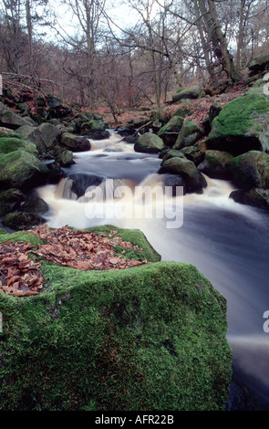 Nether Padley Stream Peak District Derbt shire Stock Photo - Alamy