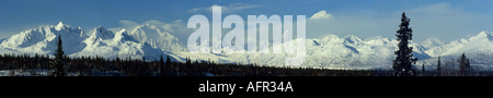 Alaska Panorama near Talkeetna Stock Photo - Alamy