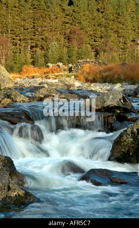 The Duddon Valley and the River Duddon above Birks Bridge Stock Photo ...