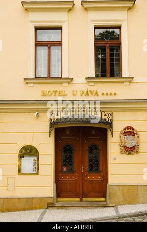 Detail of the Czech Republic Embassy building, 26-30 Kensington Palace ...