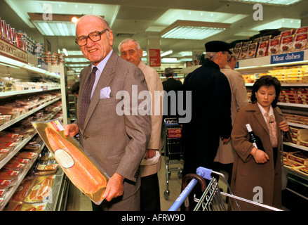 Lord Sieff portrait British businessman Chairman of Marks Spencer in ...