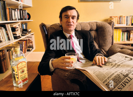 Professor Anthony Clare at home south London portrait author ...