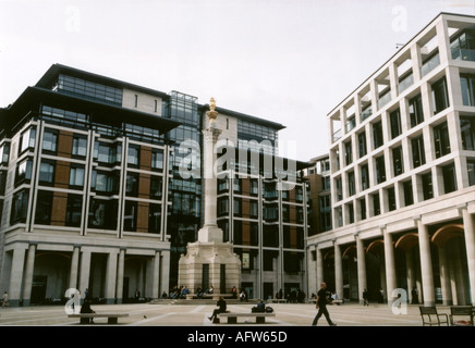 Paternoster Square redevelopment, London. Warwick Court (right Stock ...