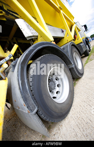 Rear Axle Of A Volvo Truck, Long Side View Stock Photo - Alamy