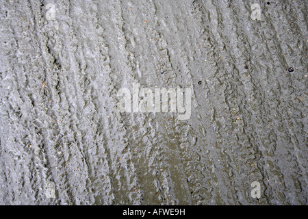 Freshly Laid Concrete Patterns Stock Photo - Alamy