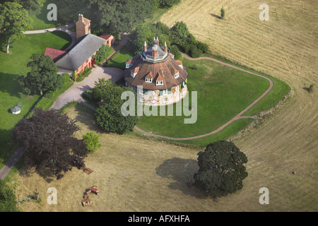 A la ronde. round 16 sided quirky house national trust near exmouth ...
