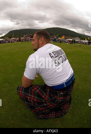 Gregor Edmonds heavy competitor from Scotland eyes up the competition ...