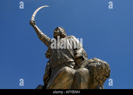 Sultan al-Atrash monument commemorating the Druze uprising against ...