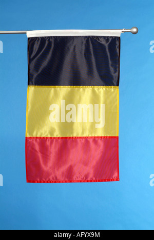 The national flag/colours of Belgium Stock Photo - Alamy