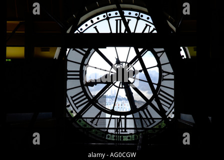 Musée D Orsay Clock Paris France Stock Photo - Alamy