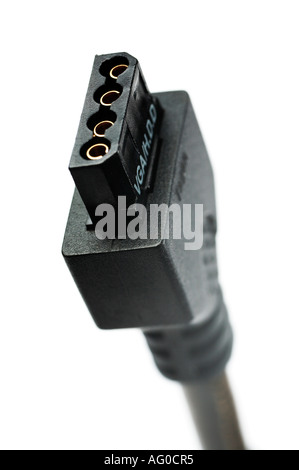 4Pin PC molex connector female Stock Photo - Alamy