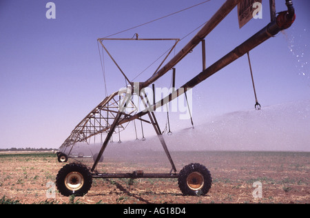 irrigation plant agriculture libya desert Sahara Stock Photo - Alamy