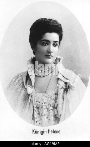 QUEEN ELENA OF ITALY (1873-1952) in a 1930 portrait by Edoardo Tofano ...