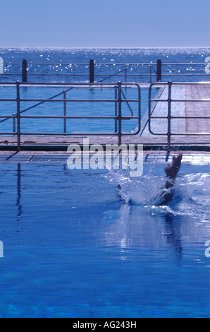 High diving board at a public swimming pool Stock Photo - Alamy