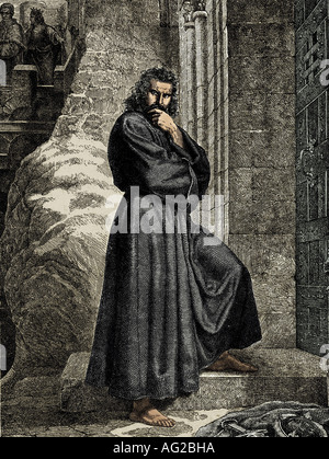 HEINRICH IV AT CANOSSA Stock Photo - Alamy