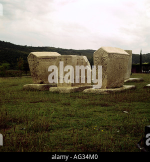 religion, christianity, sects, Bogomilism, Bogomile tomb with bird ...