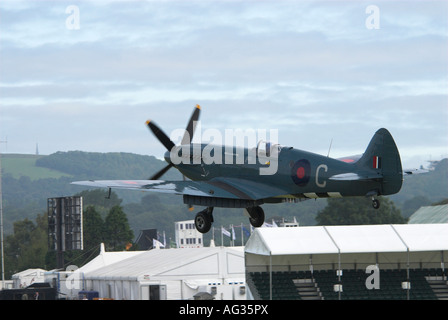 Supermarine Spitfire IX MH434 at the Goodwood Revival 2017. Cockpit and ...