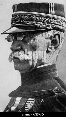 Joseph Gallieni (1849-1916), French First World War general, 1917 ...