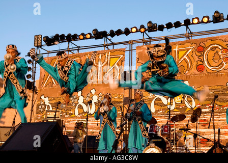 Gnawa performance in Essaouira at the gnawa festival Stock Photo - Alamy