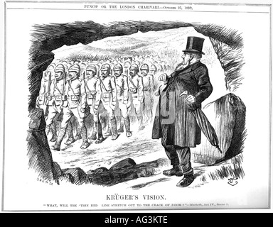 Punch Cartoon 1899 Stock Photo - Alamy