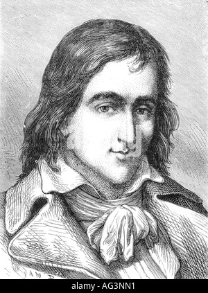 Jacques René Hébert, 1757 - 1794. French journalist founder and editor ...