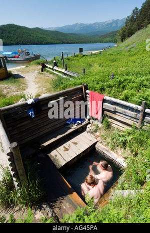 Lake in the spring park Stock Photo - Alamy