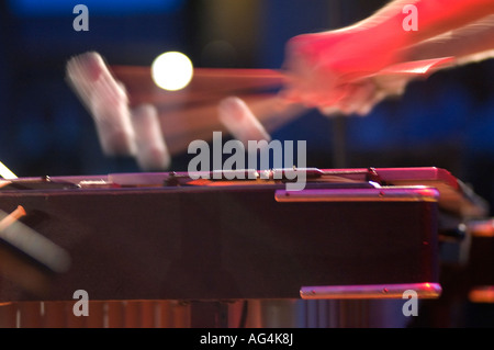 A Jazz quintet in concert Stock Photo - Alamy