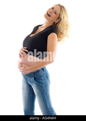 Pregnant Woman. Model Released Stock Photo - Alamy