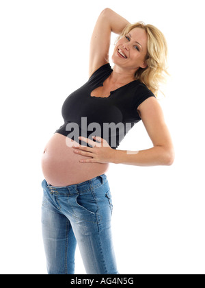 Pregnant Woman. Model Released Stock Photo - Alamy
