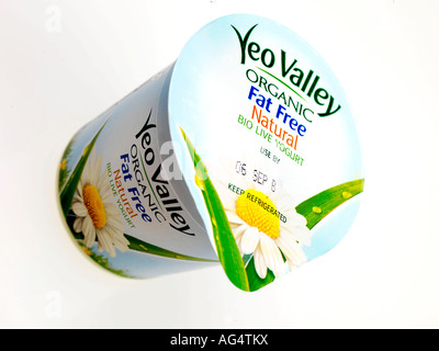 Bio Live Yoghurt Stock Photo - Alamy