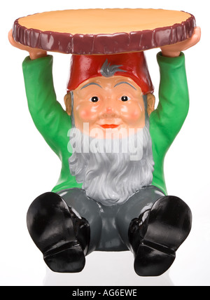 A front garden full of garden gnomes in south east London, UL Stock ...