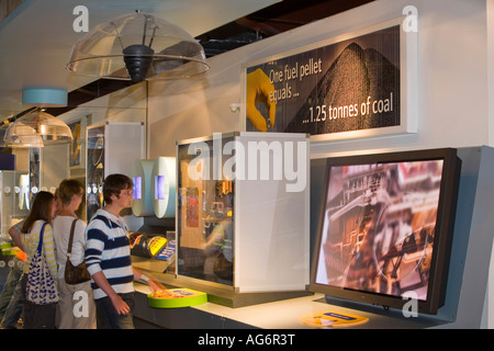 tourists at sellafield nuclear power station, visitor centre, Cumbria ...