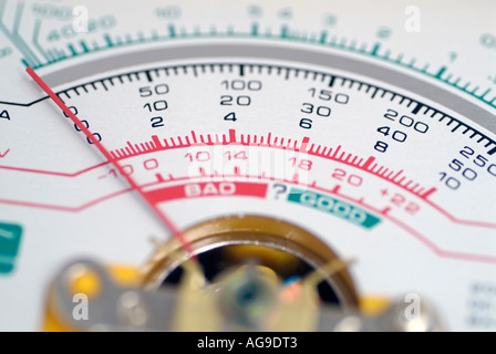 Analogue Needle Display of an Electronic Multimeter Stock Photo - Alamy