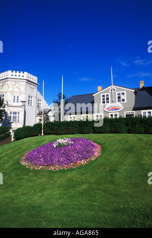 Famous Lobster restaurant Humarhusid in Reykjavik Iceland Stock Photo ...