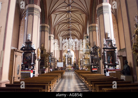 Interior 700-year-old Bishopric, Frombork Cathedral, Poland Stock Photo ...