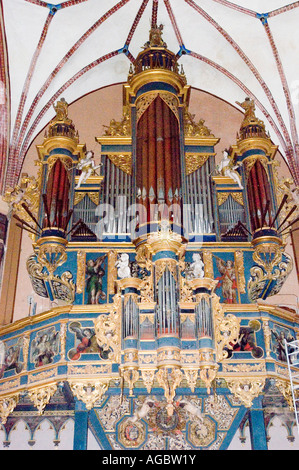 Ornate carillon organs in the 700-year-old Bishopric Warmia cathedral ...