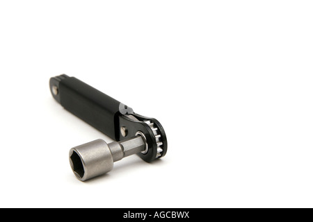 A micro size pocket ratchet with a single drive socket Stock Photo - Alamy
