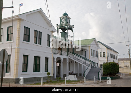 Belize City Supreme Court Building built 1926 classic British colonial ...