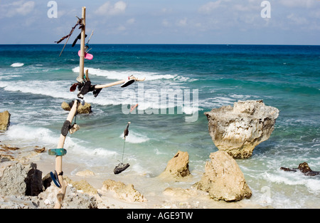 A coastal scene from Isla Mujeres, Mexico Stock Photo - Alamy