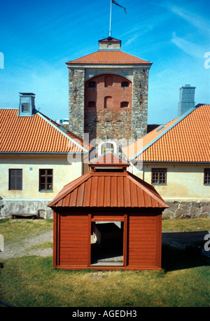 Courtyard of the fortress Stock Photo - Alamy