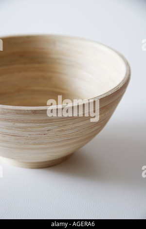 wood cup cupful empty still life cut white background Stock Photo - Alamy