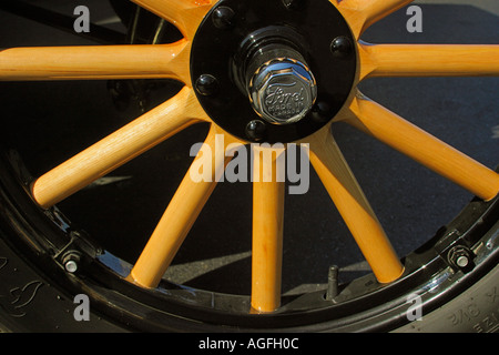 Model T Ford wheel Stock Photo - Alamy