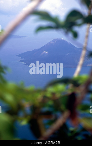 Indonesia, Sumatra, Krakatoa volcano erupting Stock Photo - Alamy